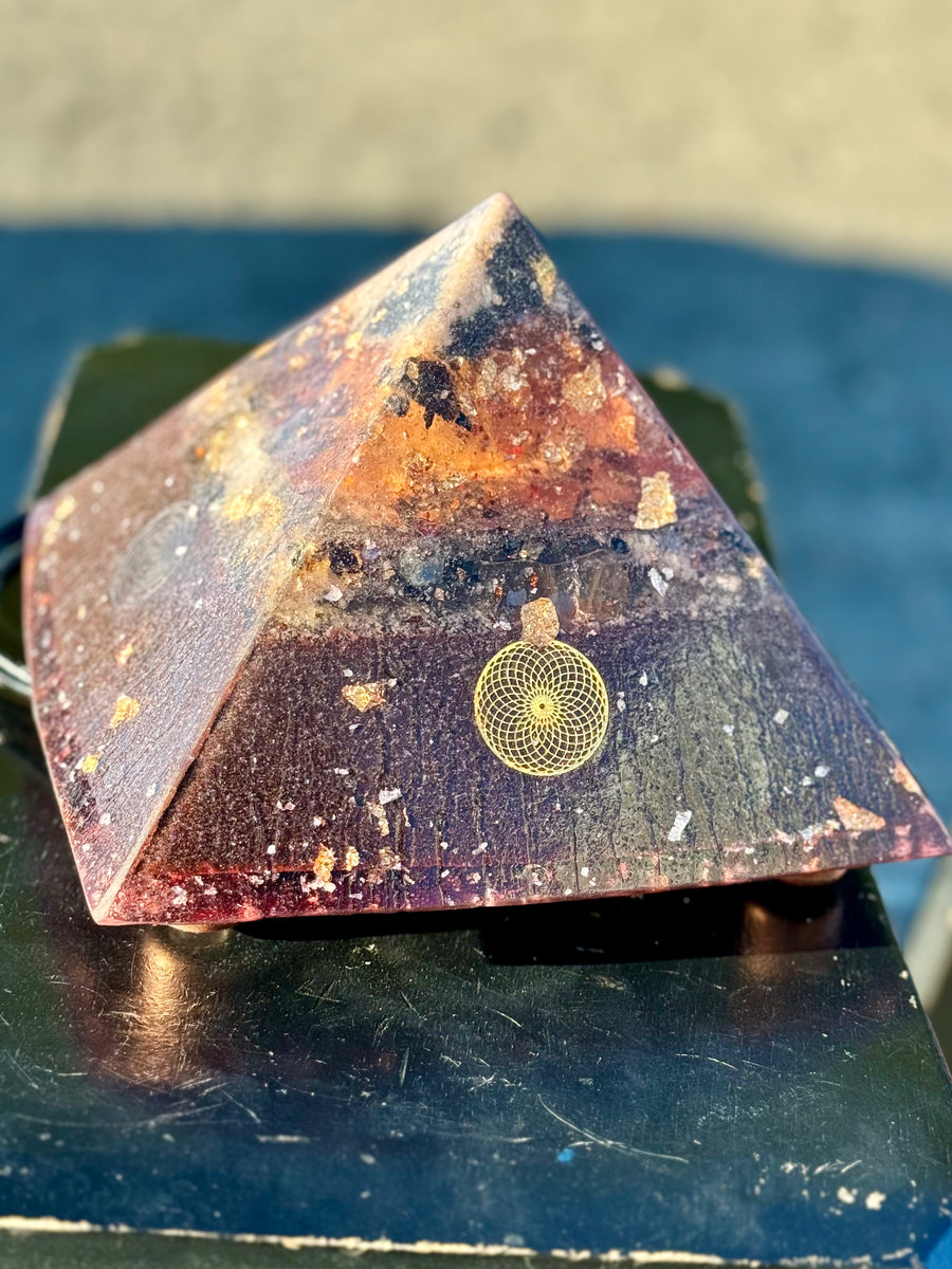 The “5G Family Pack” - 8x8” Pulsed XL Jumbo Giza Tensor Ring Radionics ...