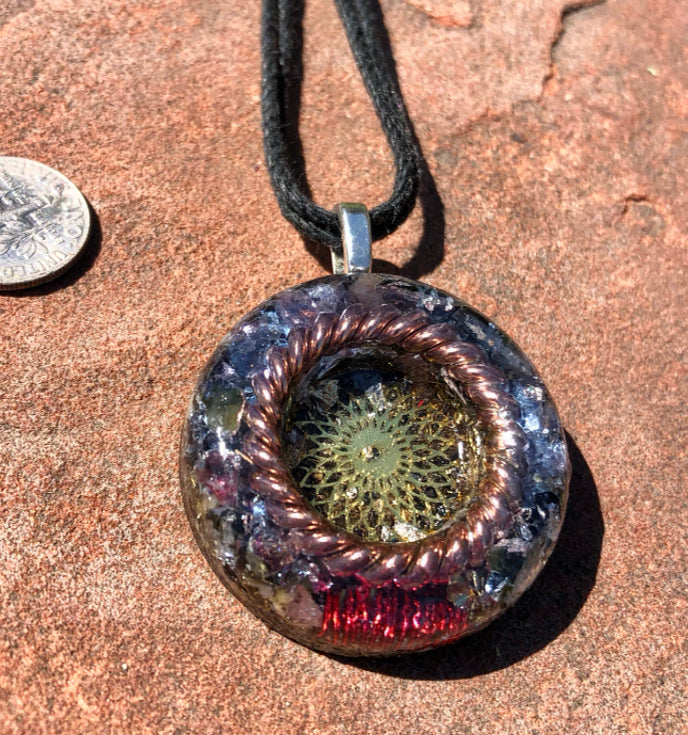 The “Tensor Ring Unity Circle" Orgone Amulet - Aura Protection – The ...
