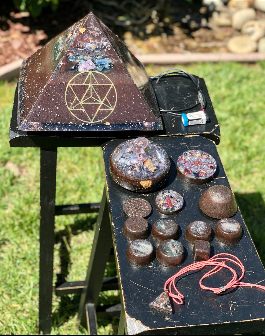 The “Personal Power Pack” - 11x11” Pulsed XXL Jumbo Giza Radionics Ten ...